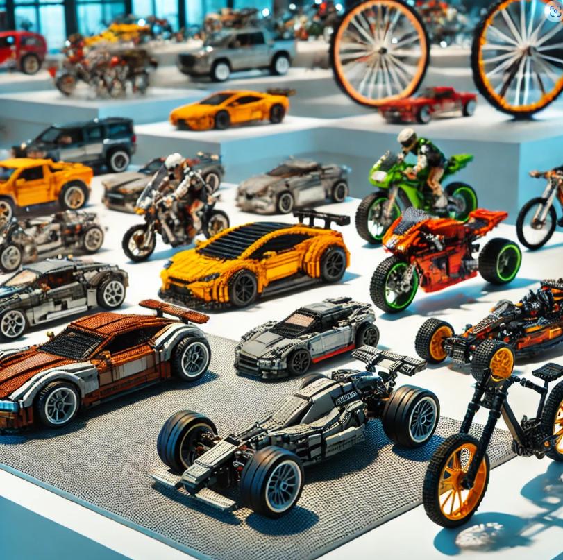 Wheels – Cars, Bikes & More on the Move! 🚗🏍️ – Brickmania