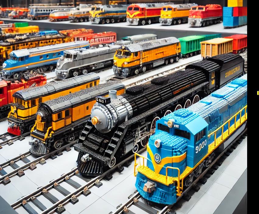 Trains – Locomotives & Rail Adventures 🚂🚆 – Brickmania