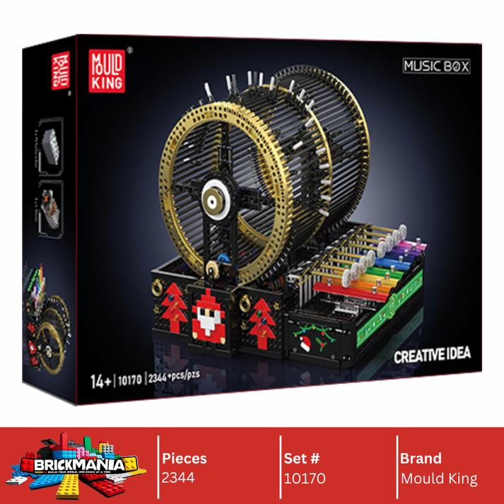 Mould King 10170 Rotating Drum Melody Music Box Building Toy Set | 234 ...