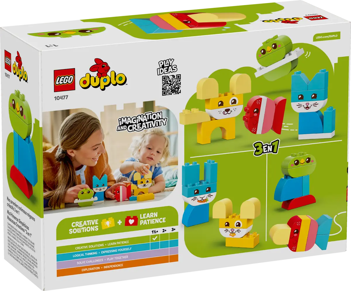 LEGO 10477 Duplo 3 in 1 Creative Cute Pets | 24 PCS – Brickmania