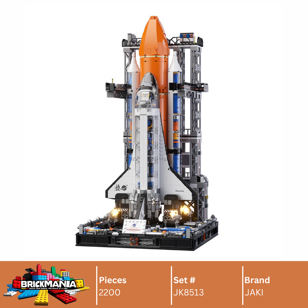 Jaki JK8513 Space Shuttle with Launch Pad Building Toy Set | 2200 PCS ...
