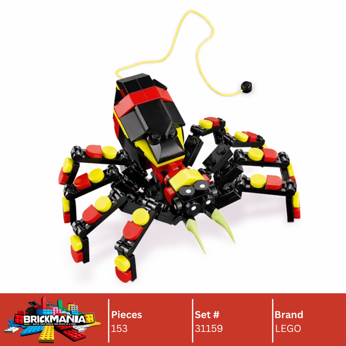 LEGO 31159 Wild Animals: Surprising Spider | 153 PCS – Brickmania