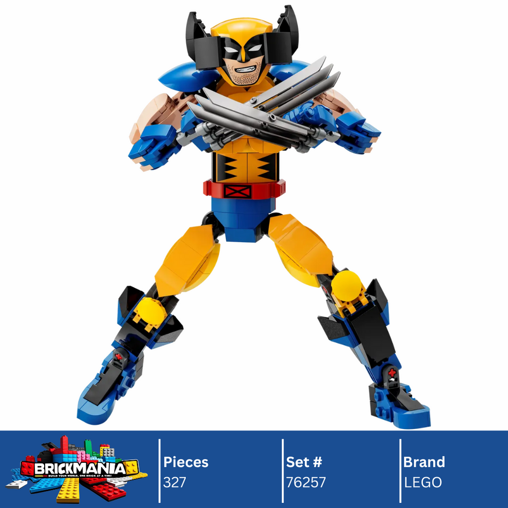 LEGO 76257 Wolverine Construction Figure | 327 PCS – Brickmania