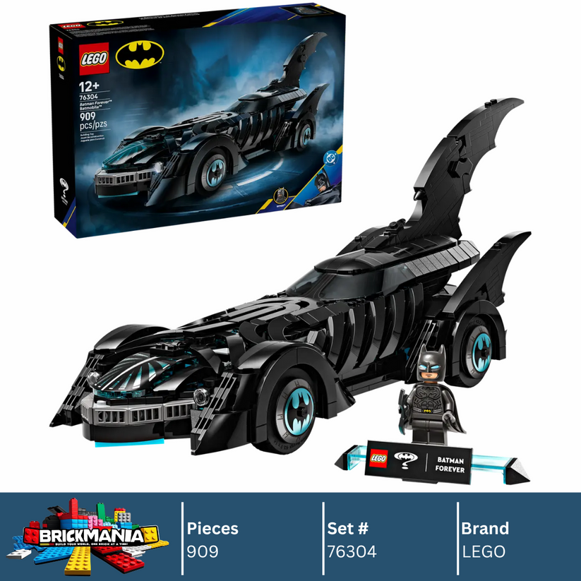 LEGO 76304 Batman Forever™ Batmobile™ | 909 PCS – Brickmania