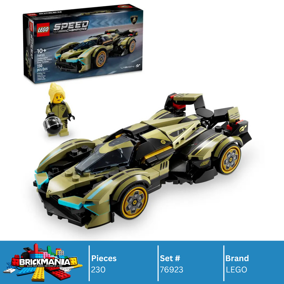 LEGO 76923 Speed Champions Lamborghini Lambo V12 Vision GT Super Car ...
