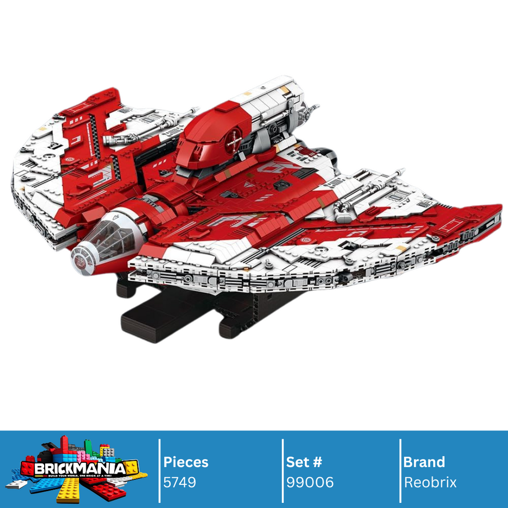 Reobrix 99006 T6-Shuttle Building Toy Set | 5749 PCS – Brickmania