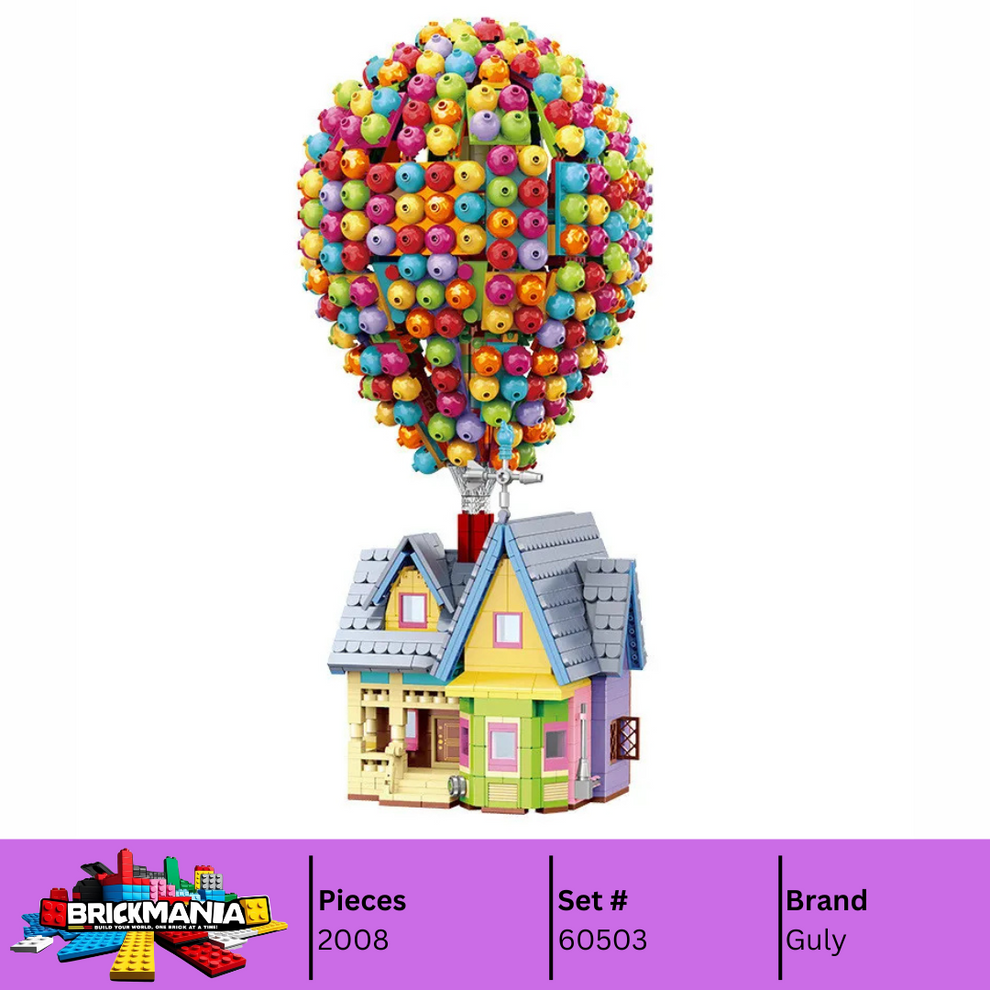 Guly 60503 Flying House Tour Up House Bulding Toy Set | 2008 PCS ...