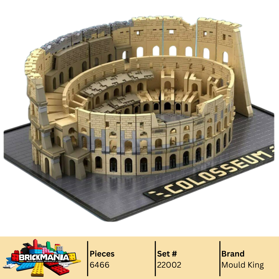 Mould King 22002 The Colosseum Building Toy Set | 6466 PCS – Brickmania