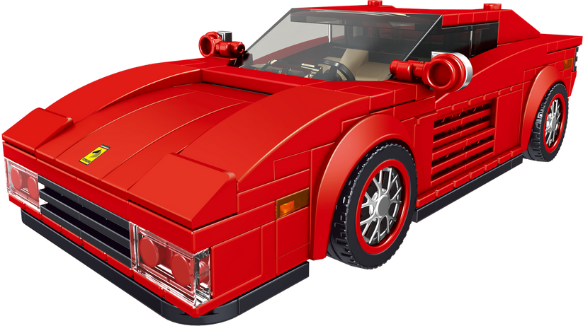 Mould King 27012S Testarossa Supercar Building Toy Set | 350 PCS ...