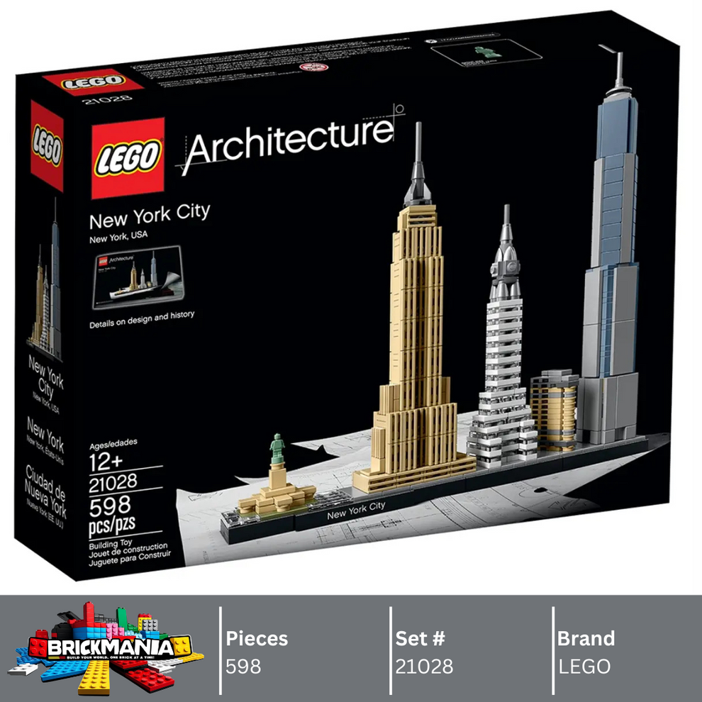 LEGO 21028 Architecture New York City | 598 PCS – Brickmania