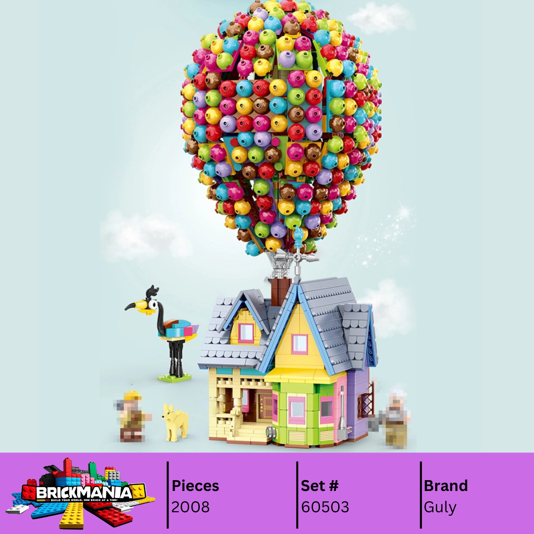 Guly 60503 Flying House Tour Up House Bulding Toy Set | 2008 PCS ...