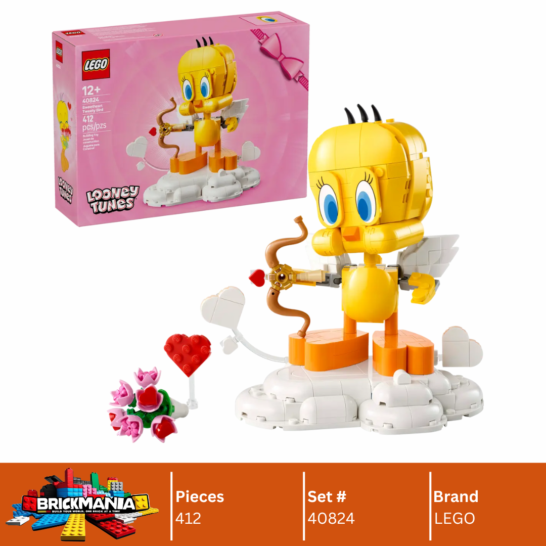 LEGO 40824 Sweetheart Tweety Bird | 412 PCS – Brickmania