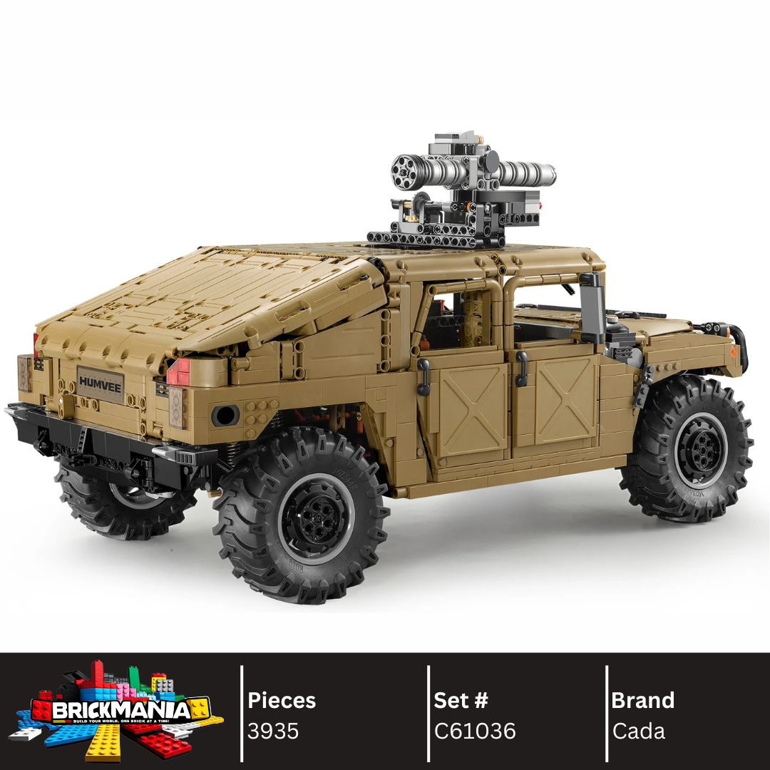 Cada C61036 HUMVEE H1 Building Toy Set | 3935 PCS – Brickmania
