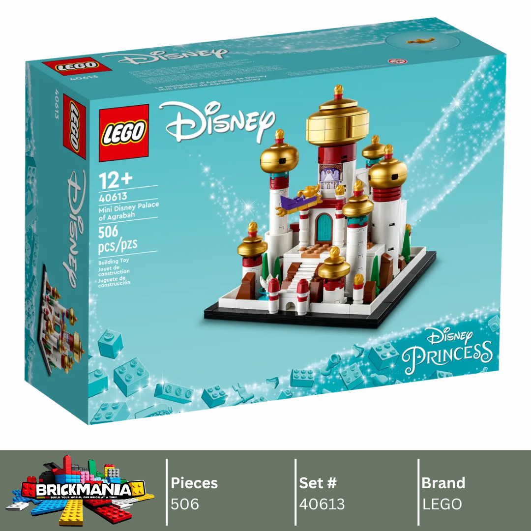 LEGO 40613 Mini Disney Palace of Agrabah | 506 PCS – Brickmania
