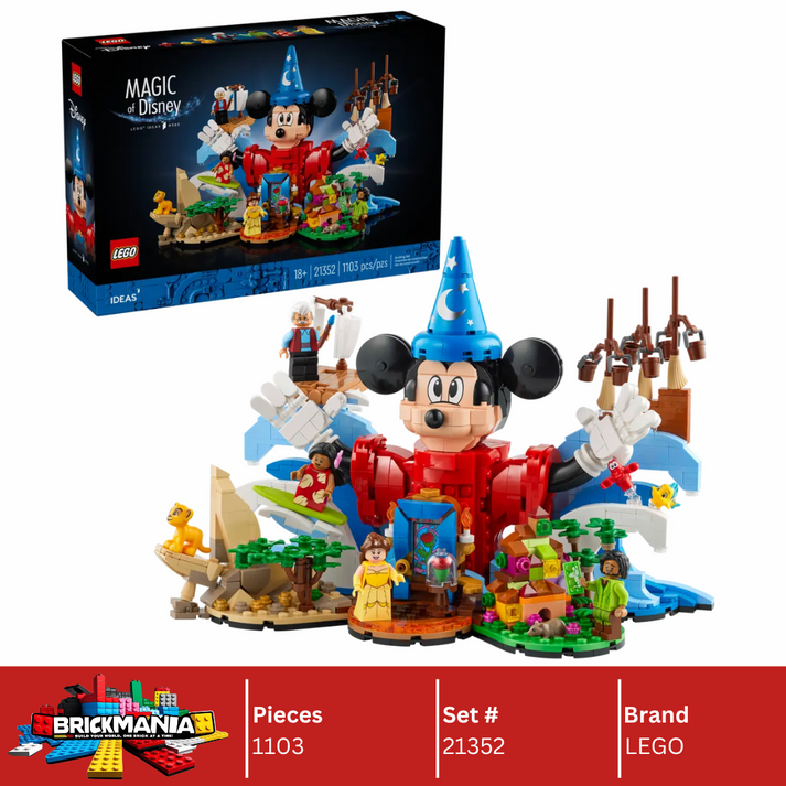 LEGO 21352 Magic of Disney | 1103 PCS – Brickmania