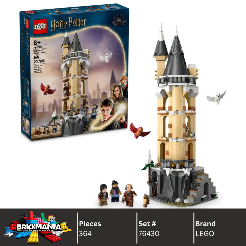 LEGO 76430 Hogwarts™ Castle Owlery | 364 PCS – Brickmania
