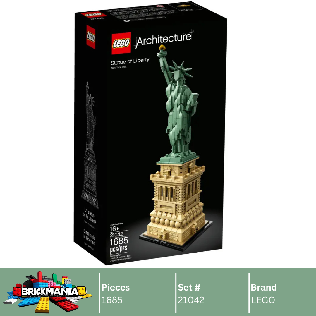 LEGO 21042 Architecture Statue of Liberty | 1685 PCS – Brickmania