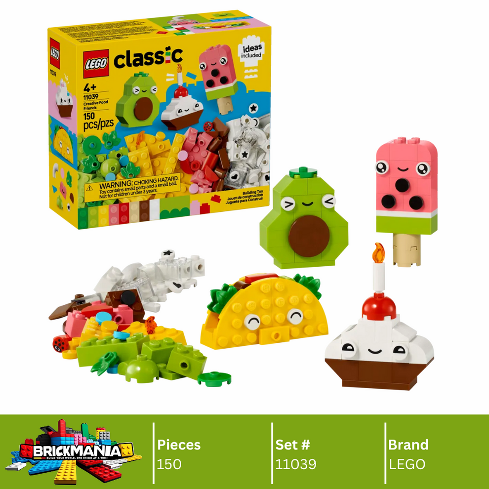 LEGO 11039 Creative Food Friends | 150 PCS – Brickmania
