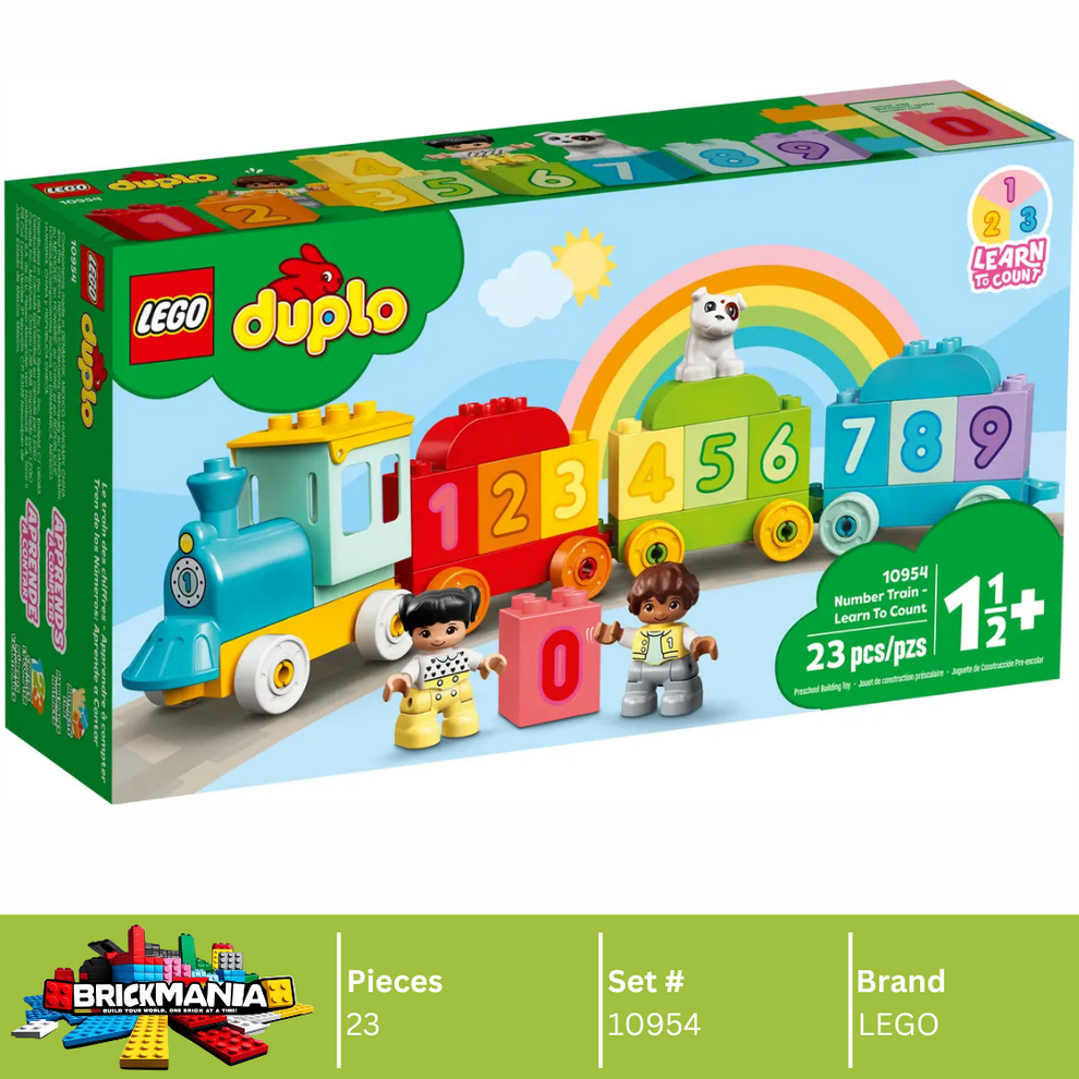 LEGO 10954 Duplo Number Train - Learn To Count | 23 PCS – Brickmania