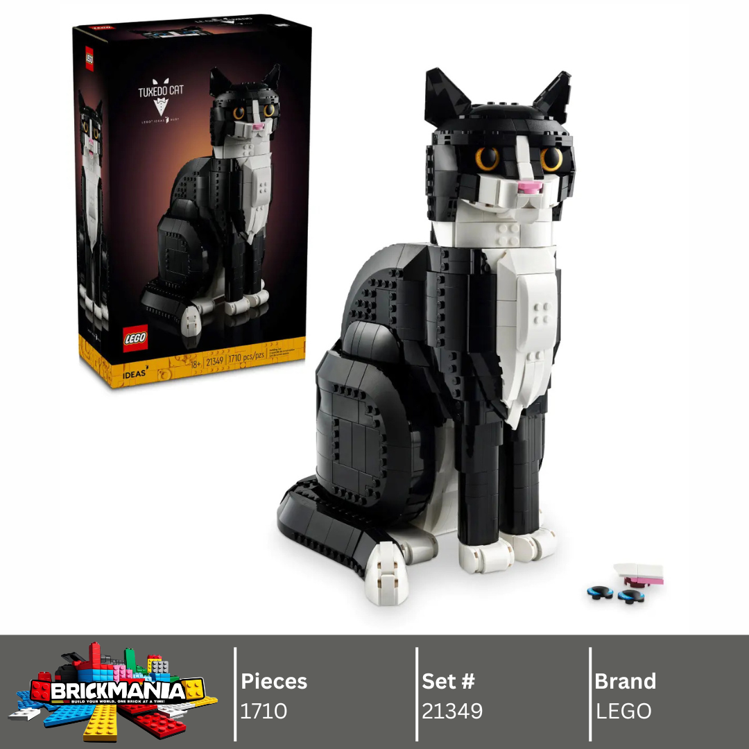 LEGO 21349 Tuxedo Cat | 1710 PCS – Brickmania