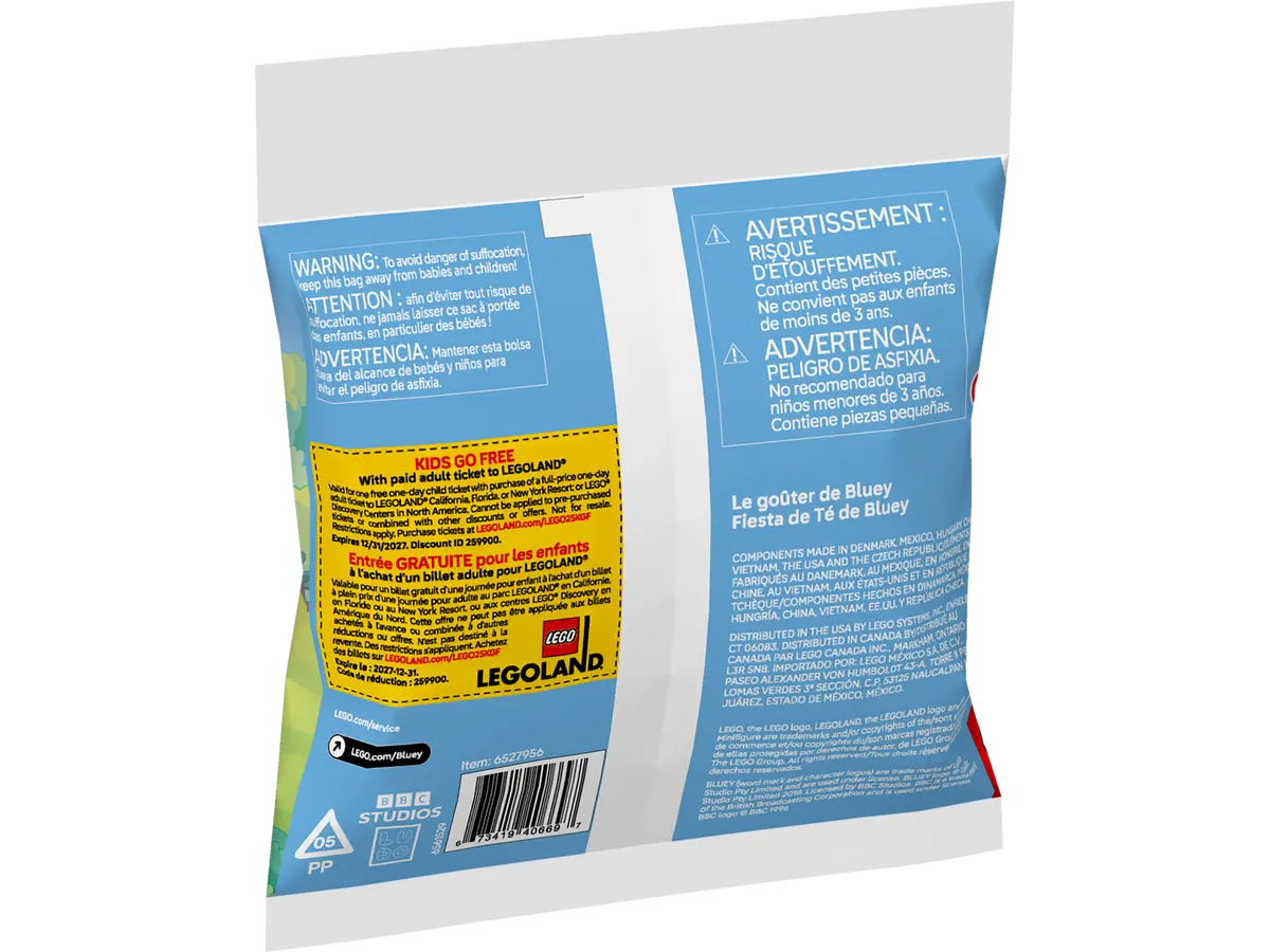 LEGO 30687 Bluey Tea Party | 33 PCS – Brickmania