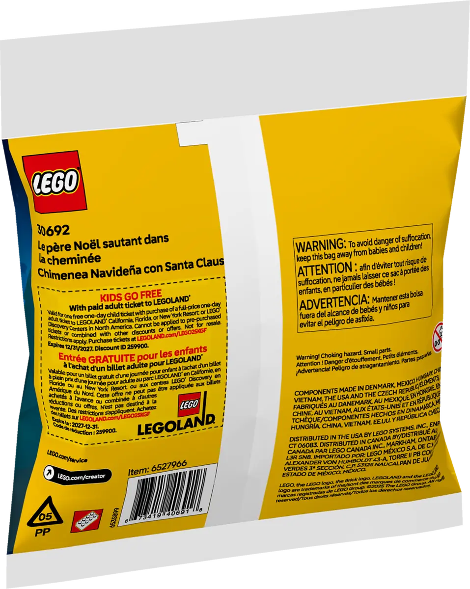 LEGO 30692 Creator Christmas Chimney Fun with Santa | 60 PCS – Brickmania