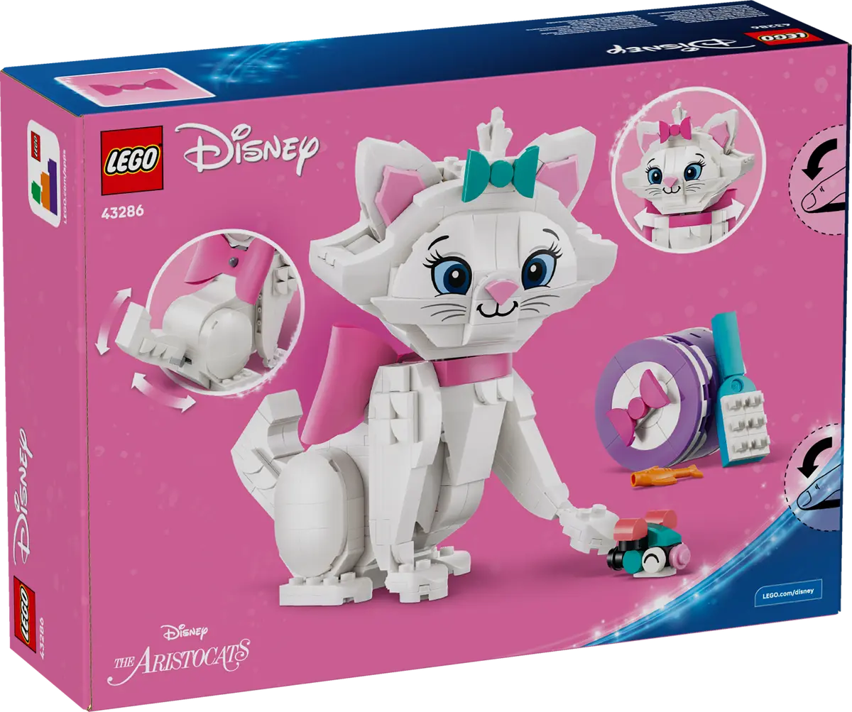 LEGO 43286 Disney The Aristocats Adorable Marie | 369 PCS – Brickmania