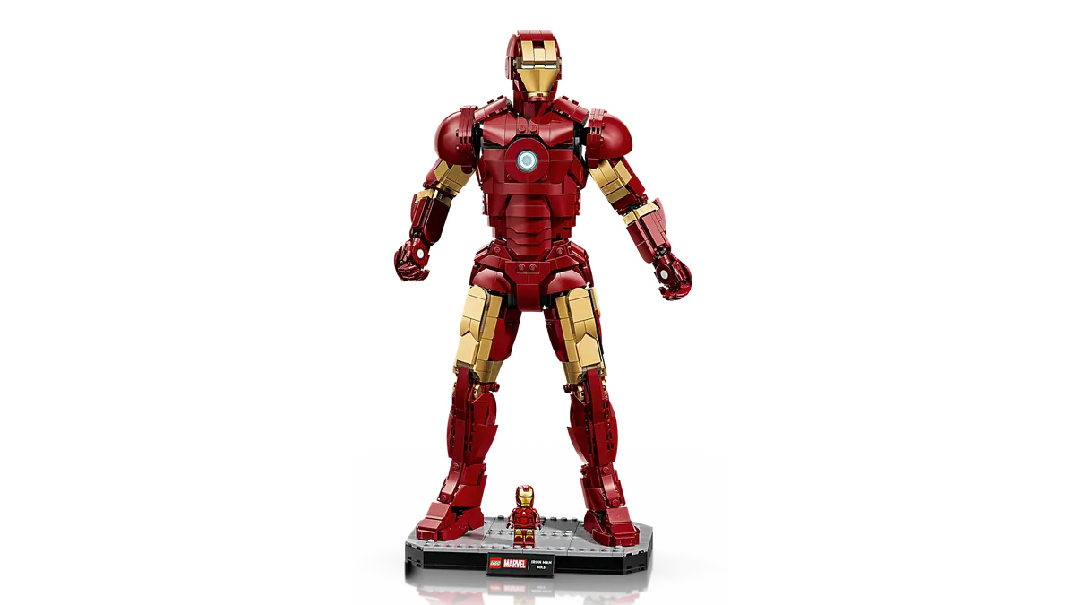 LEGO 76344 Marvel Iron Man Mark 3 Collectors' Edition | 1297 PCS ...