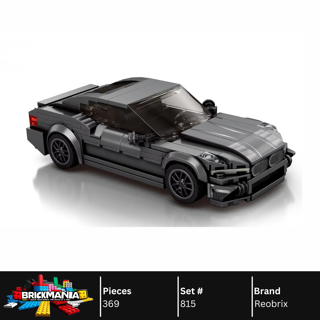 Reobrix 815 BMW Sports Car Building Toy Set | 369 PCS – Brickmania