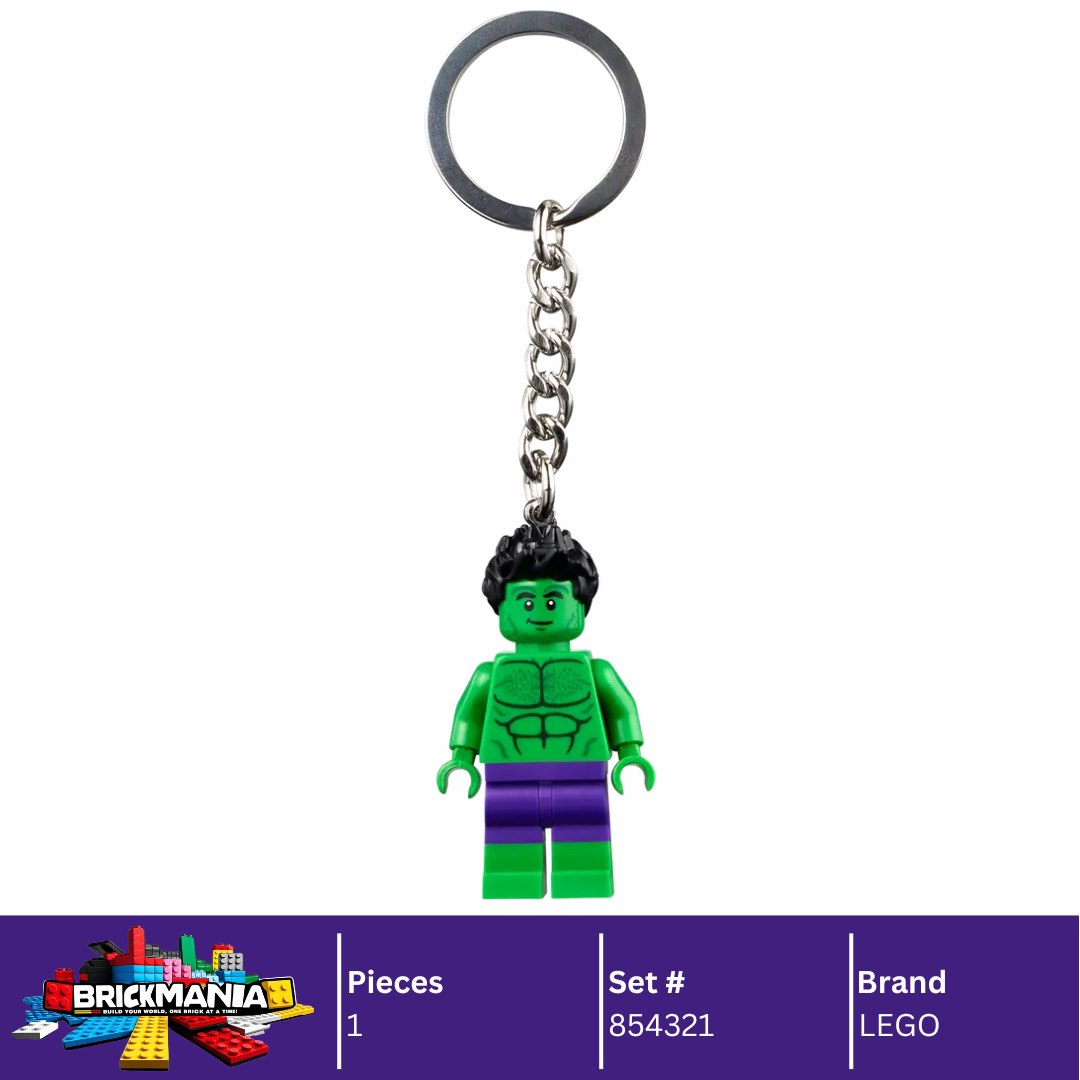 LEGO 854321 Marvel The Hulk Key Chain – Brickmania