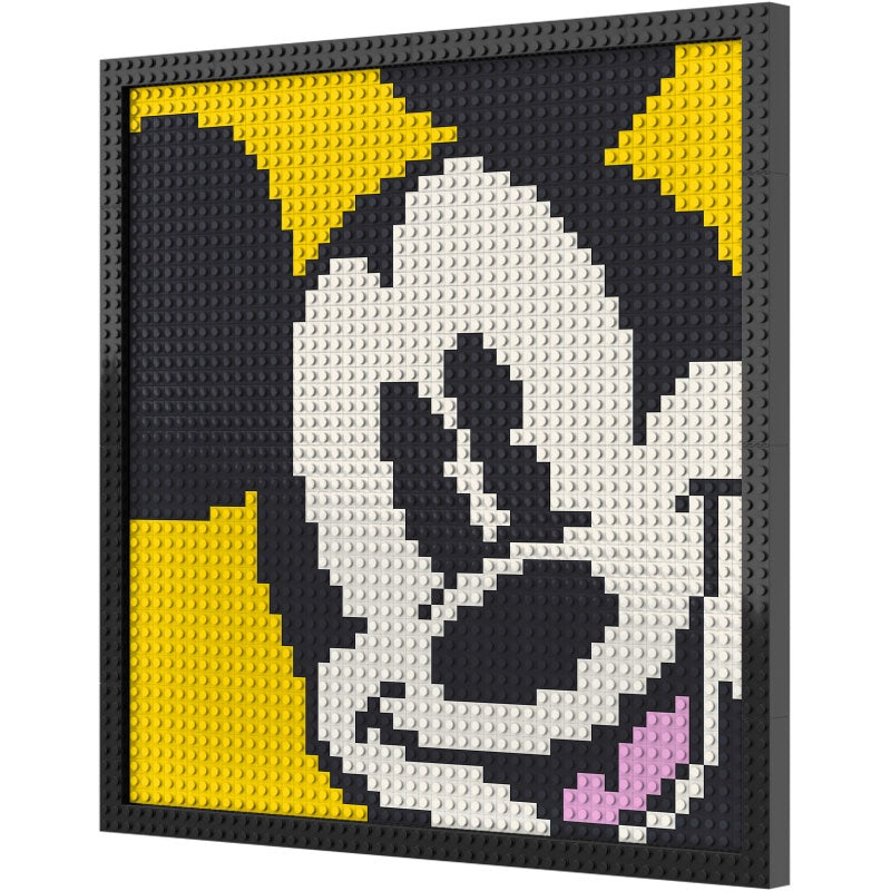 N0201 Mickey Mouse Mosaic Wall Art | 2304 PCS – Brickmania